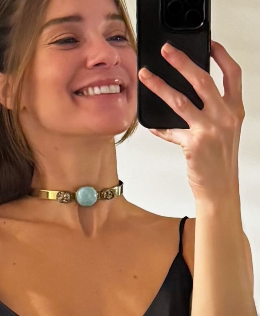 Choker - Stone Bronce - TUJUAN